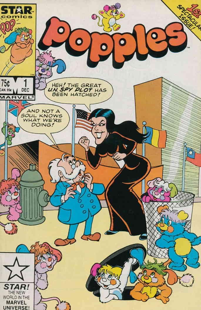 Amazon.com: Popples #1 FN ; Marvel comic book | Star : Collectibles ...
