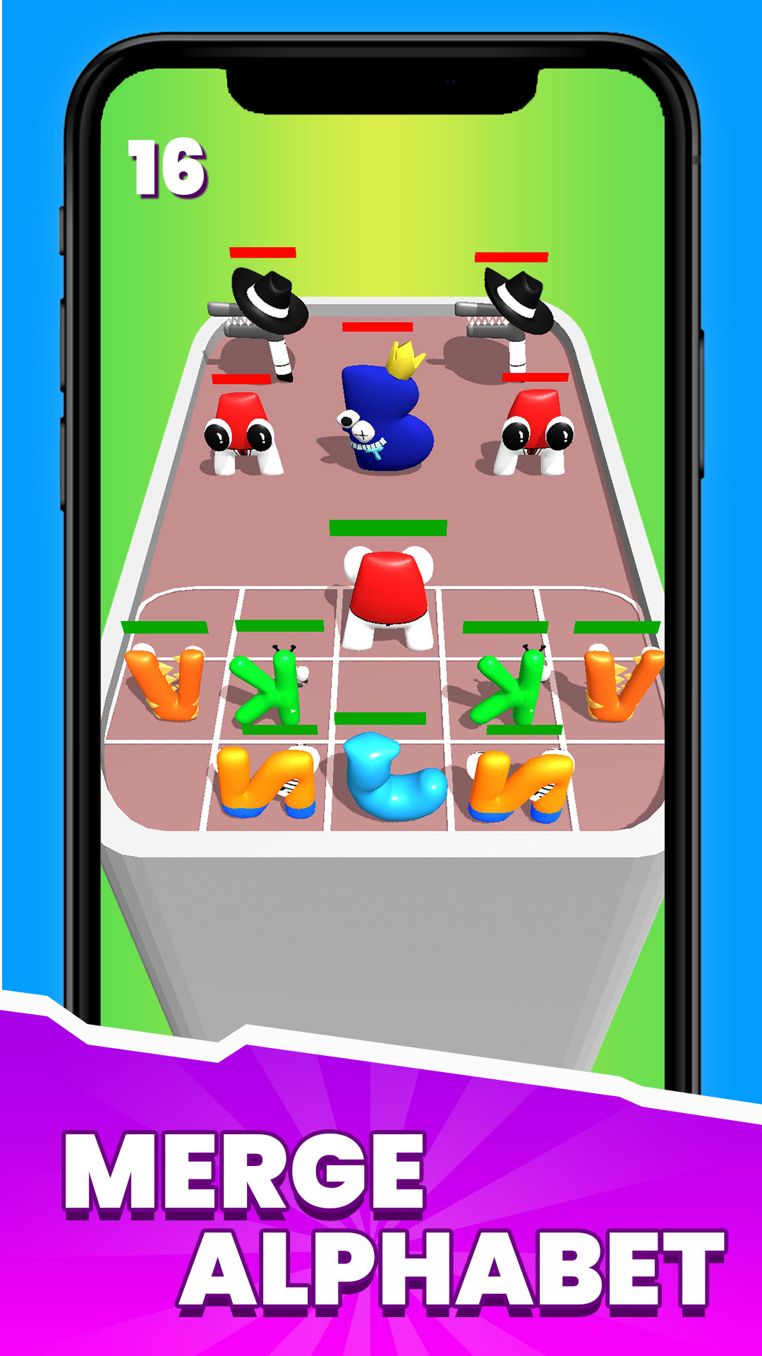 Merge Alphabet Squad Battle 3D - App on Amazon Appstore
