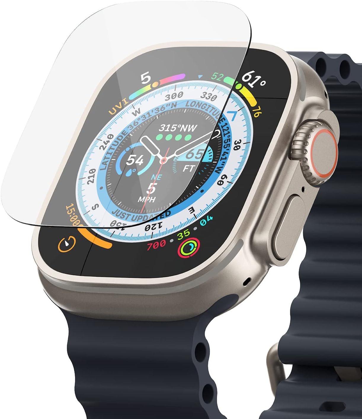 SWUU - Paquete de 2 protectores de visualización de vidrio templado con ...