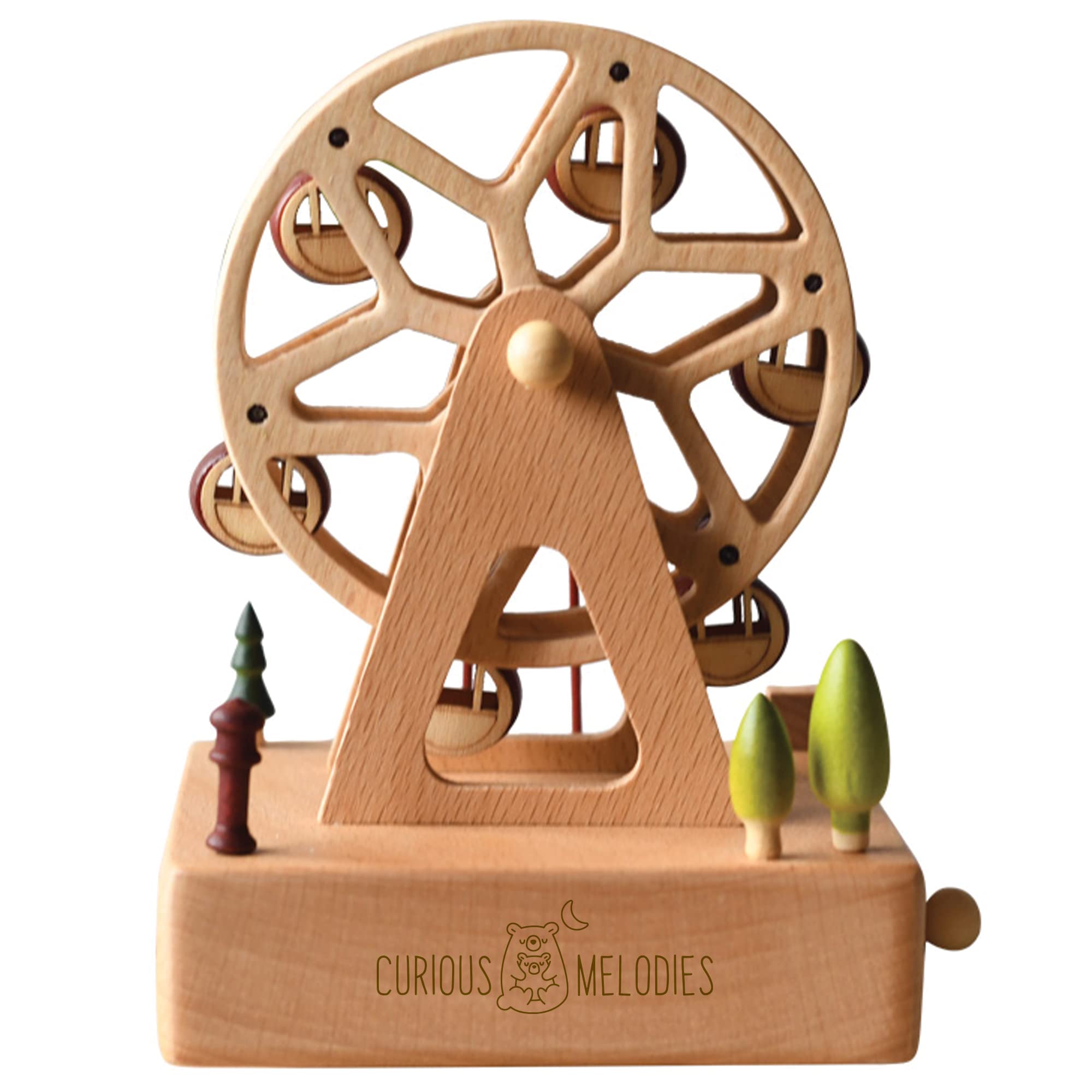 Amazon.com: Curious Melodies | Magical Moving Music Box: Rotating ...