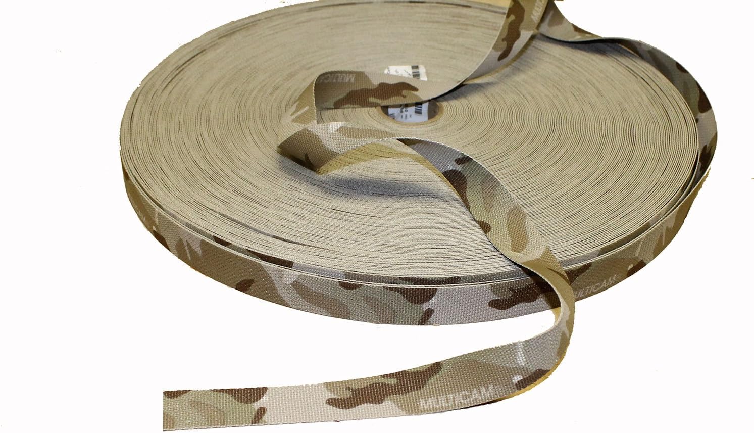 5 Metres - Double Sided Official Crye Multicam ARID™ 25mm / 1" Webbing ...