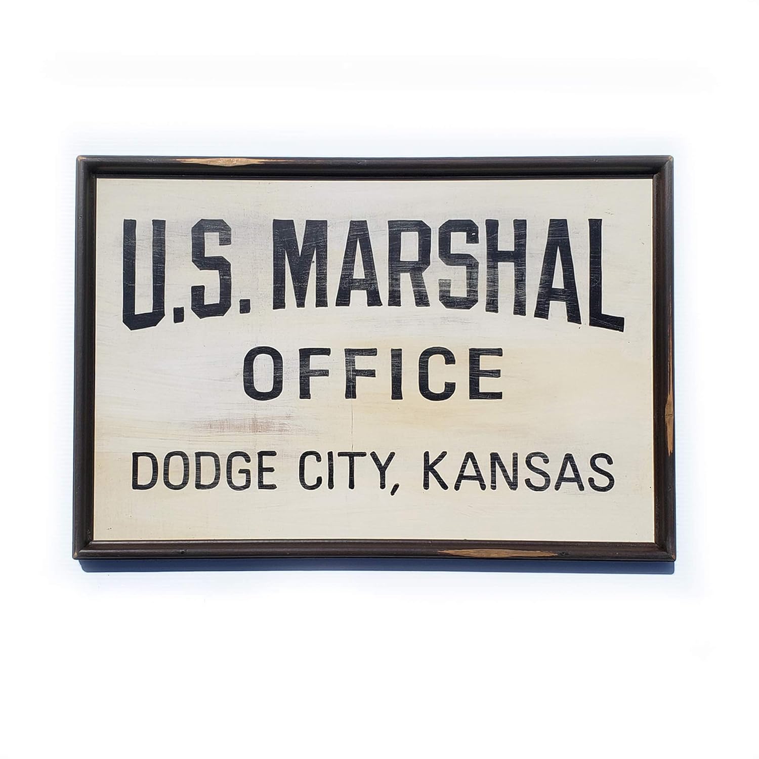 Amazon.com: Gunsmoke U.S. Marshal Dillon office sign : Handmade Products