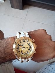 Amazon.com: Invicta Men's 23424 Pro Diver Analog Display Quartz White ...