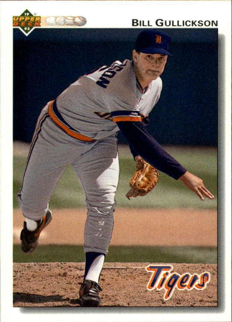 Amazon.com: 1992 Upper Deck #317 Bill Gullickson MLB Baseball Trading ...