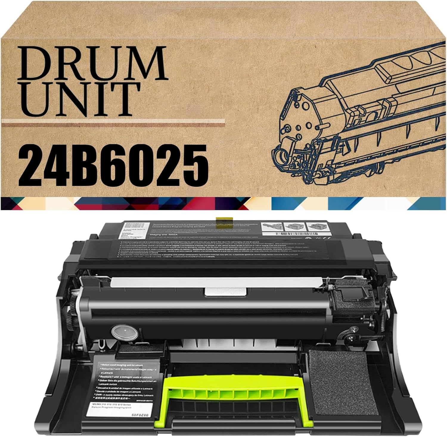 Amazon.com: Compatible Imaging Drum Unit Replacement for Lexmark ...