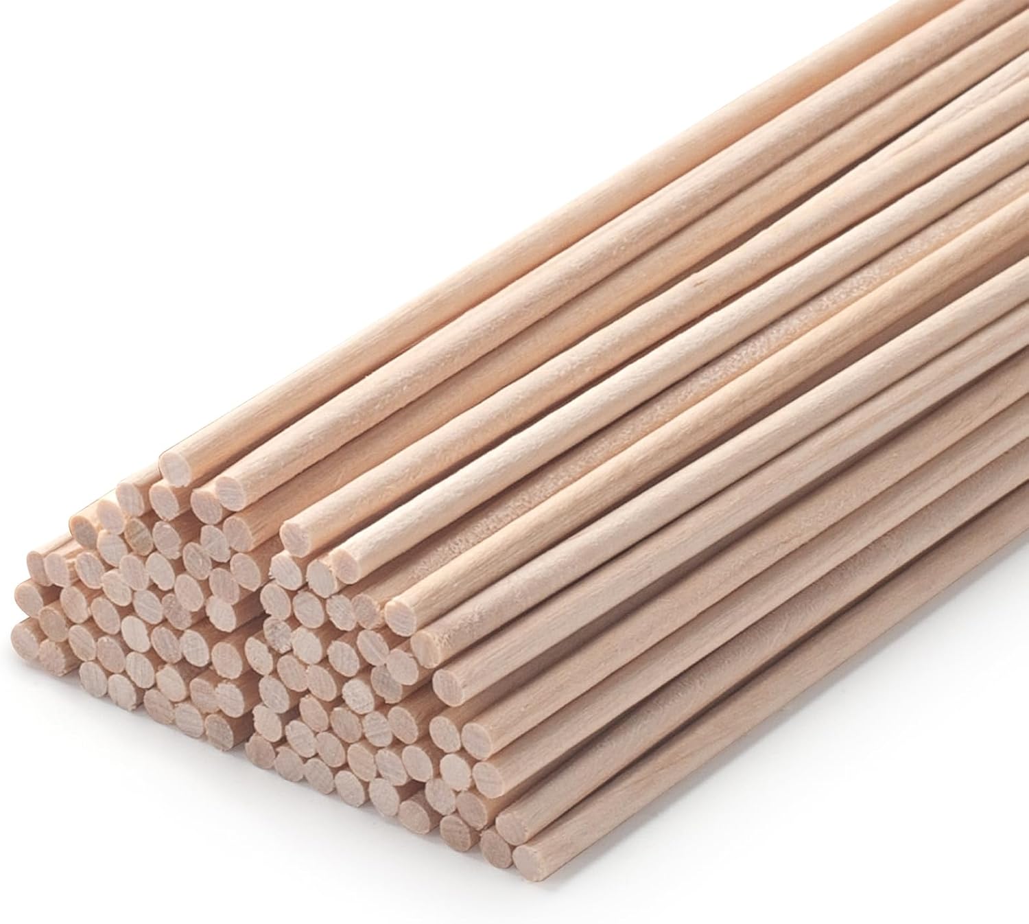 Amazon.com: 1/8 x 6 Wooden Dowels Wooden Sticks for Crafts, 200 PCS ...