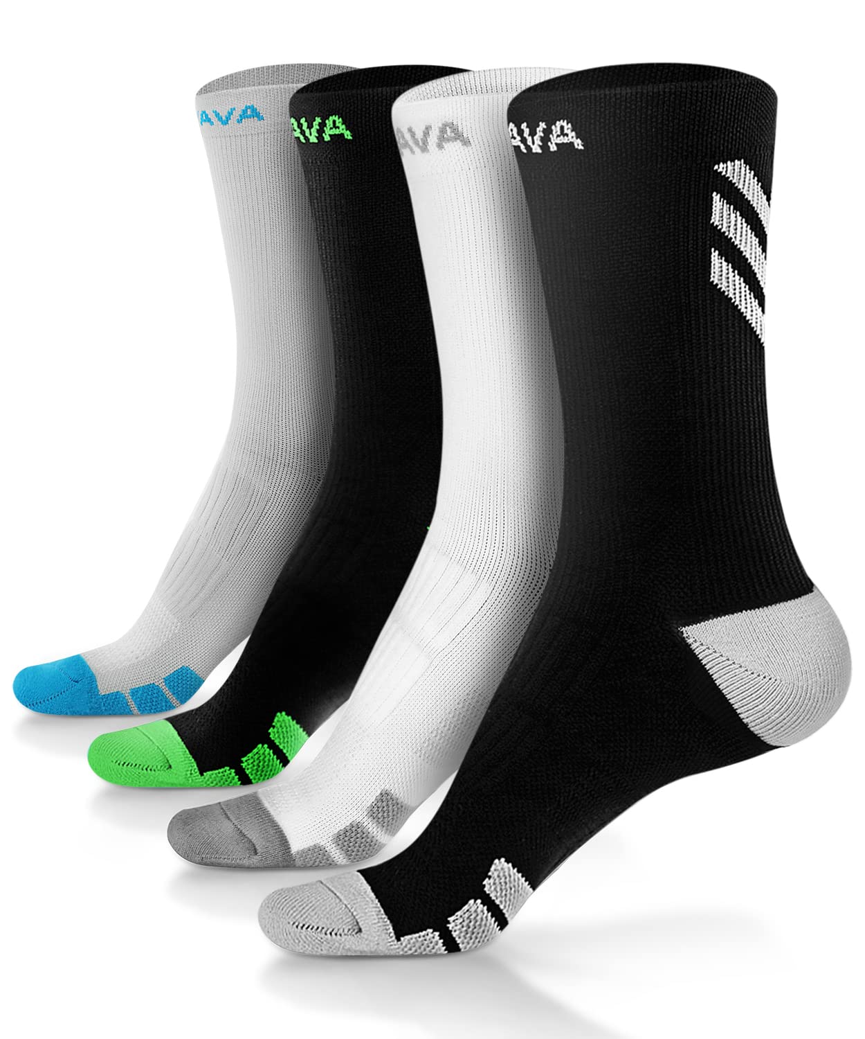 Snapklik.com : DOVAVA Dri-tech Compression Crew Socks 15-20mmHg For Men ...