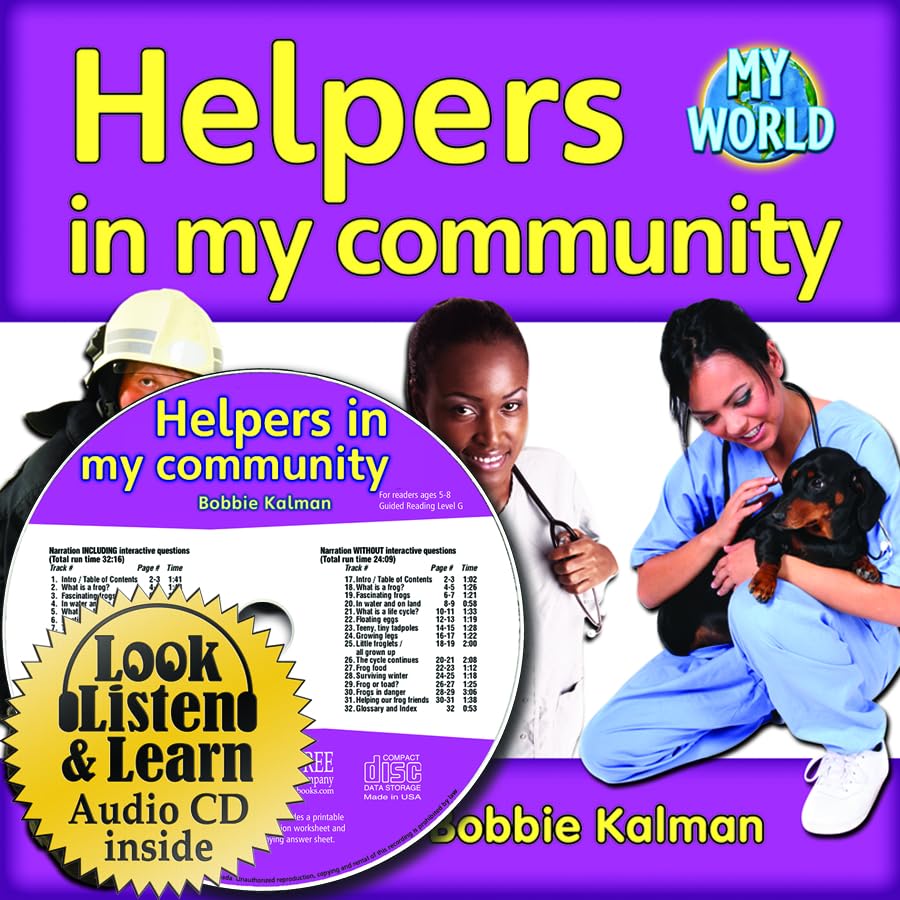 Snapklik.com : Helpers In My Community - CD + Hc Book - Package