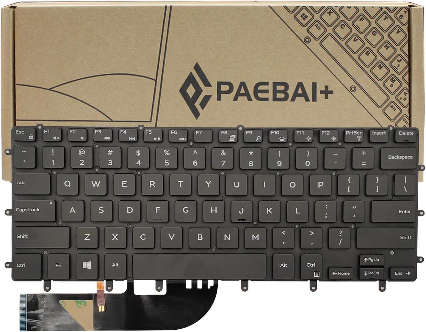 Amazon.com: New Replacement Laptop Keyboard for Dell XPS 15 9575 9575 2 ...