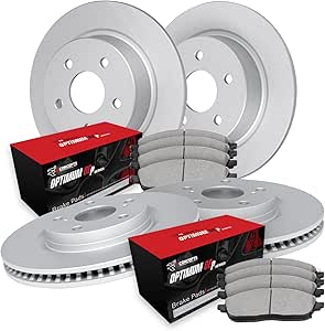 Amazon.com: R1 Concepts Front Rear Brakes and Rotors Kit |Front Rear Brake Pads| Brake Rotors ...