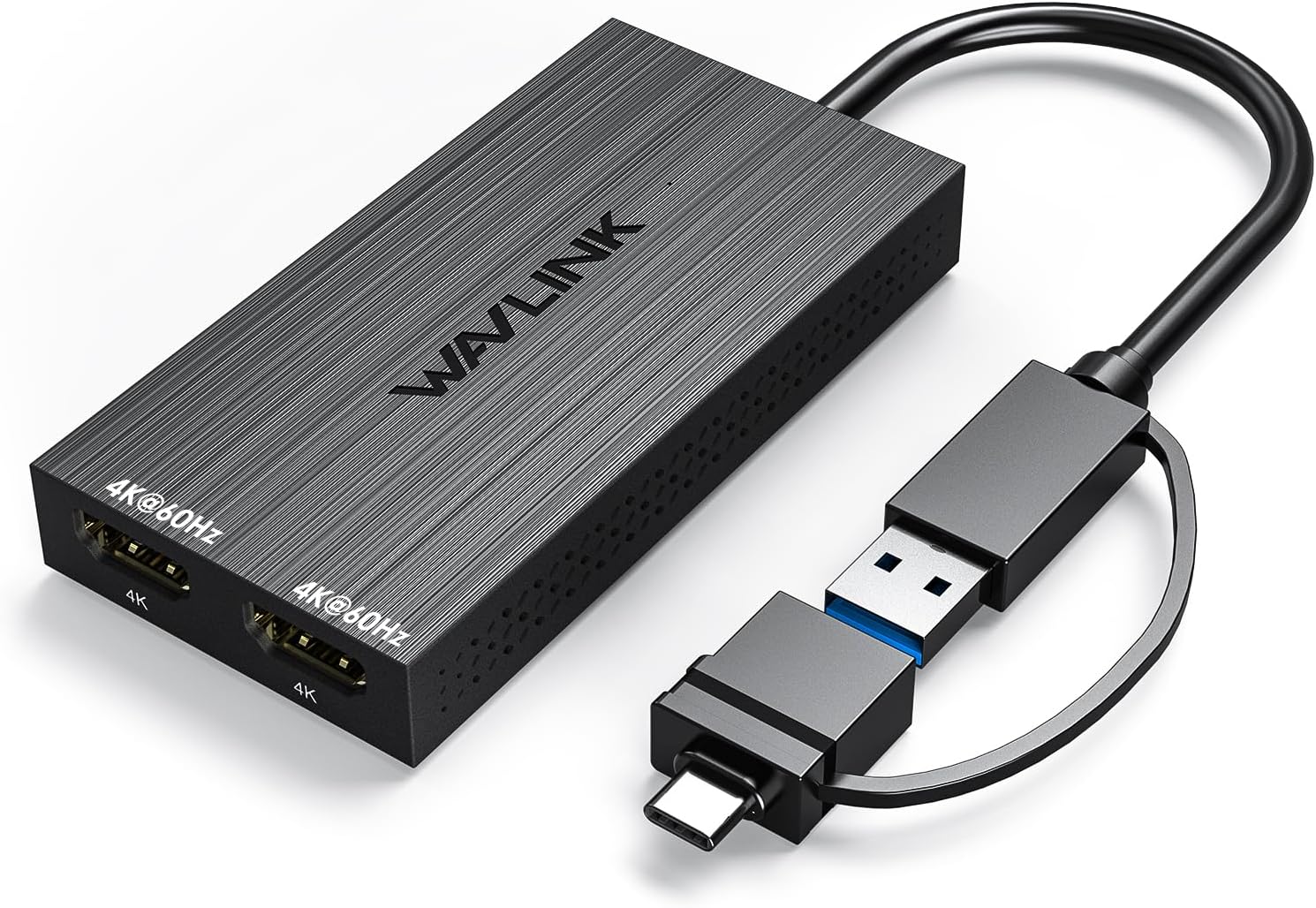 Amazon.com: WAVLINK USB 3.0 or USB C to Dual HDMI Splitter Extended ...