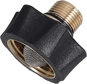 Amazon.com: Milisten Pressure Washer Pump Water Inlet Male to Female ...