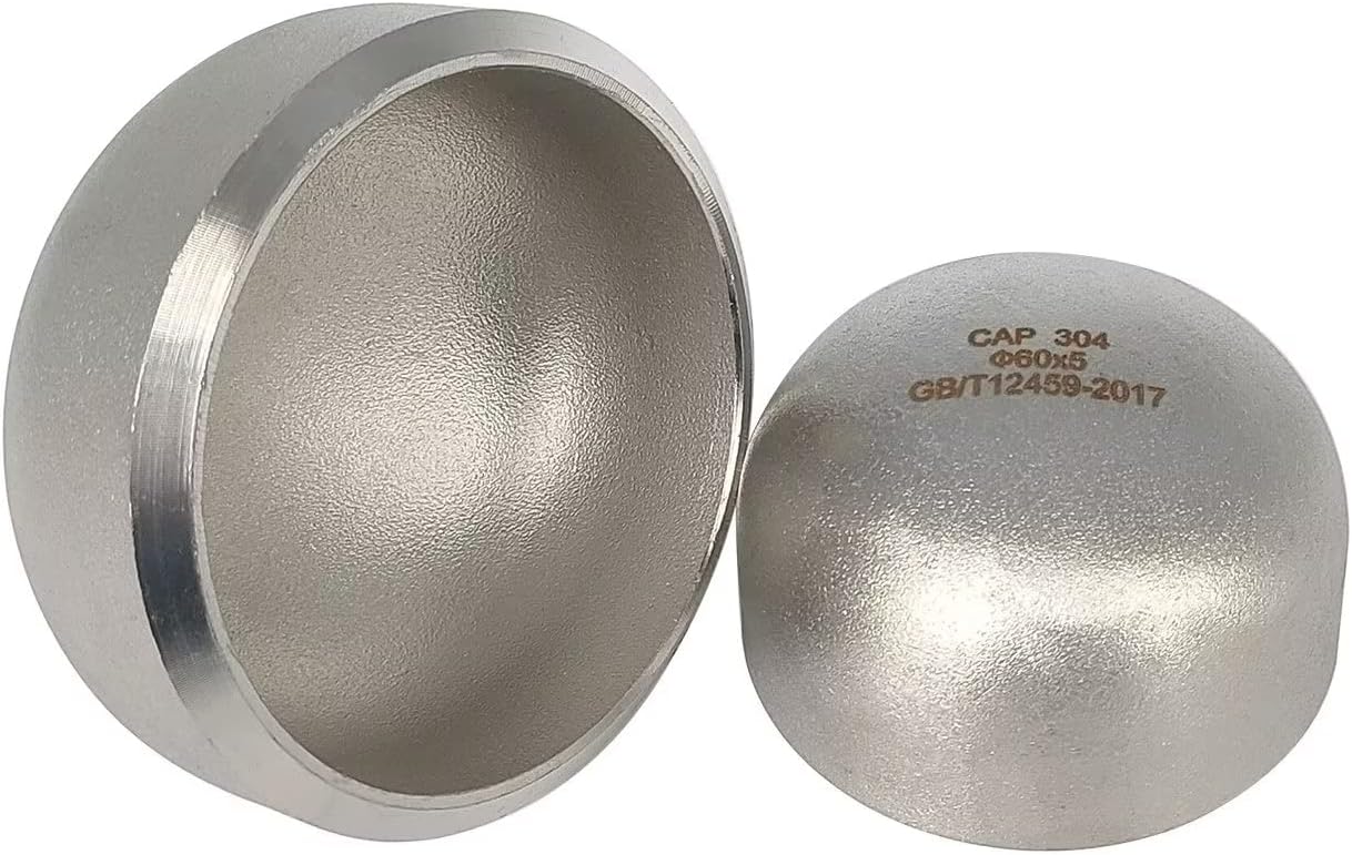 Amazon.com: 6" Stainless Steel Butt Weld Cap, Industrial Heavyweight ...