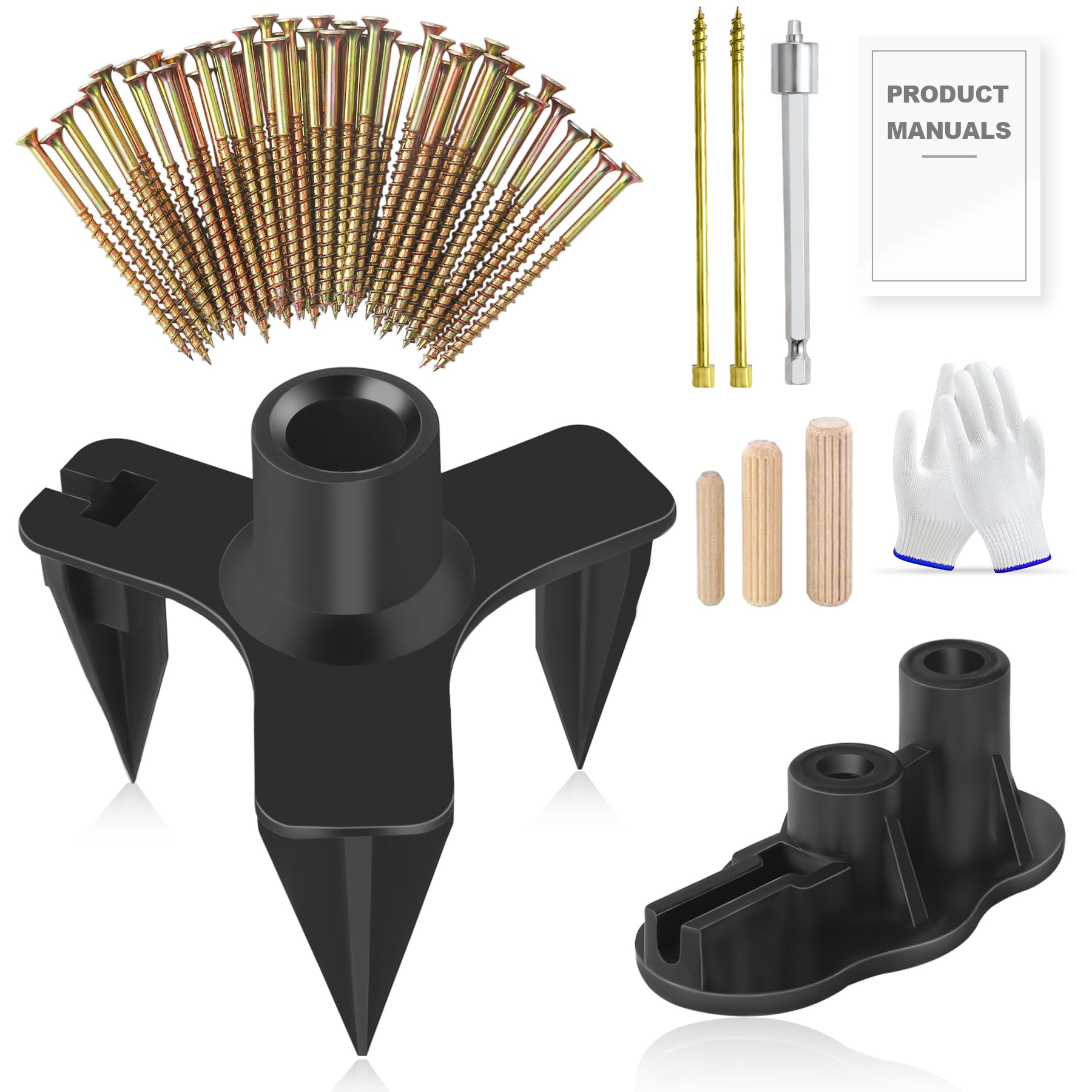 FullMayPro 3233 Kit Eliminates Floor Squeak Through Carpet,Squeaky ...