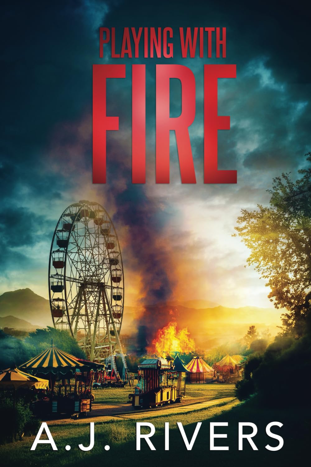 Amazon.com: Playing with Fire (Dean Steele Mystery Thriller): 9798335697064: Rivers, A.J.: Books