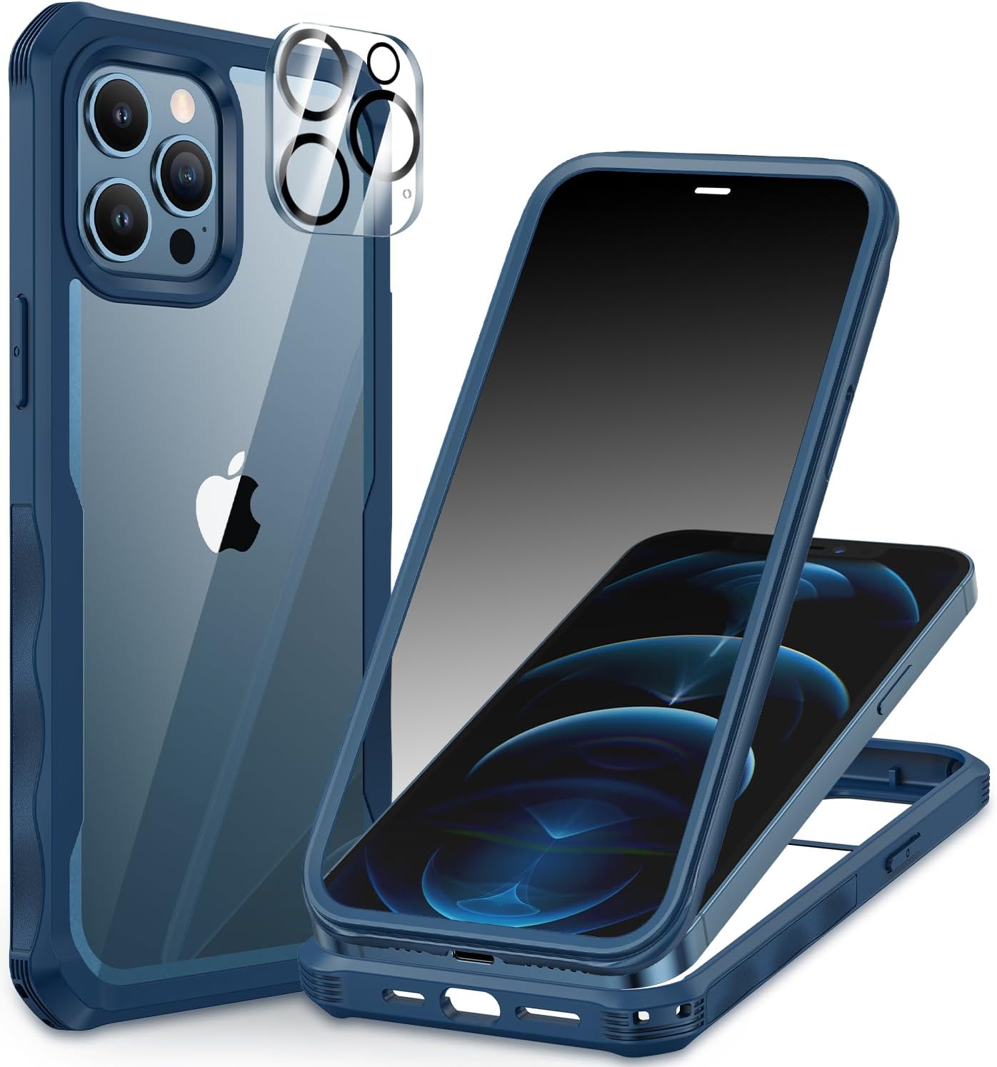 Amazon.com: Miracase Magnetic for iPhone 12 Pro Max Case [Compatible ...