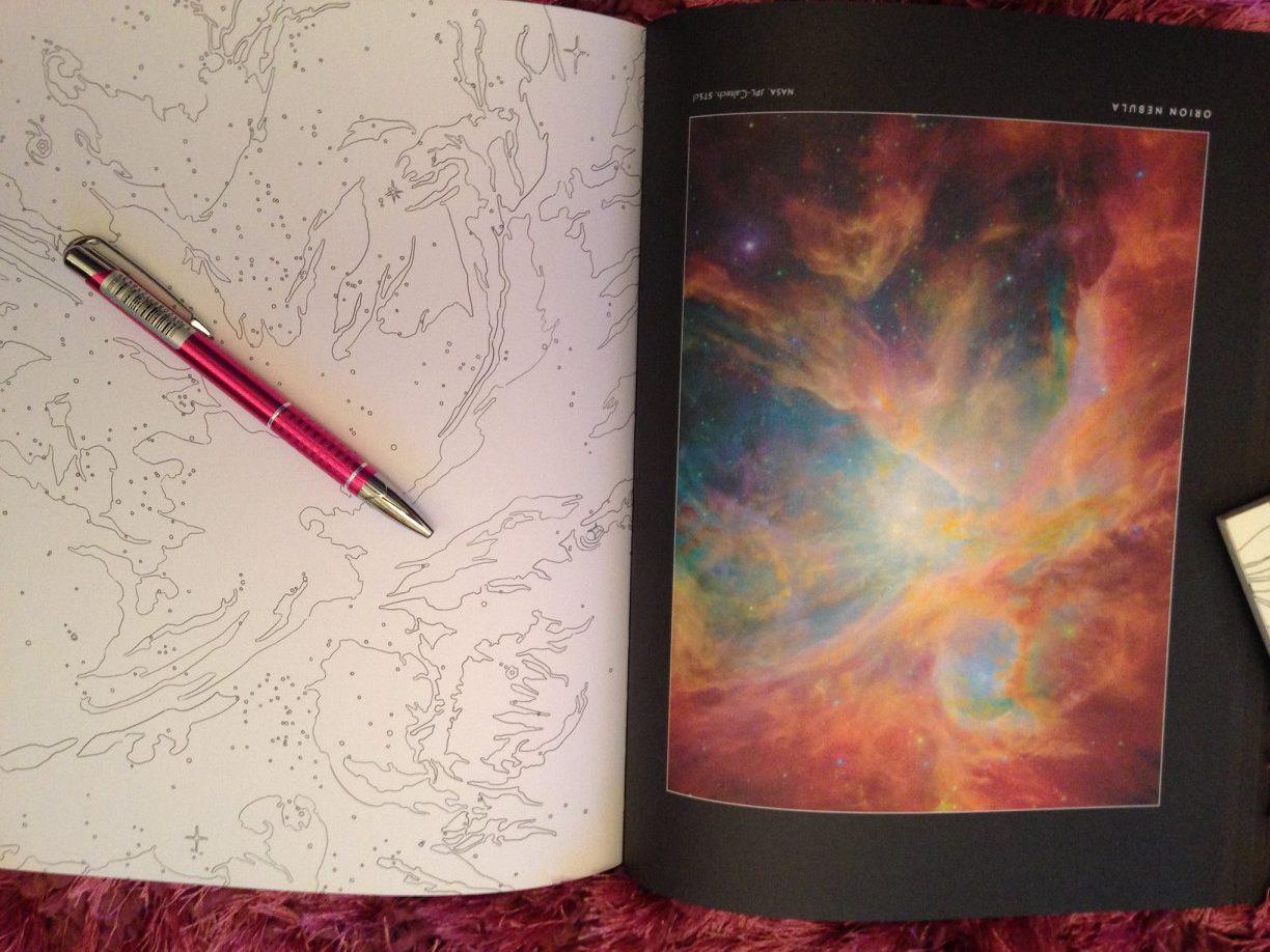 Earth and Space Coloring Book: Featuring Photographs from the Archives ...