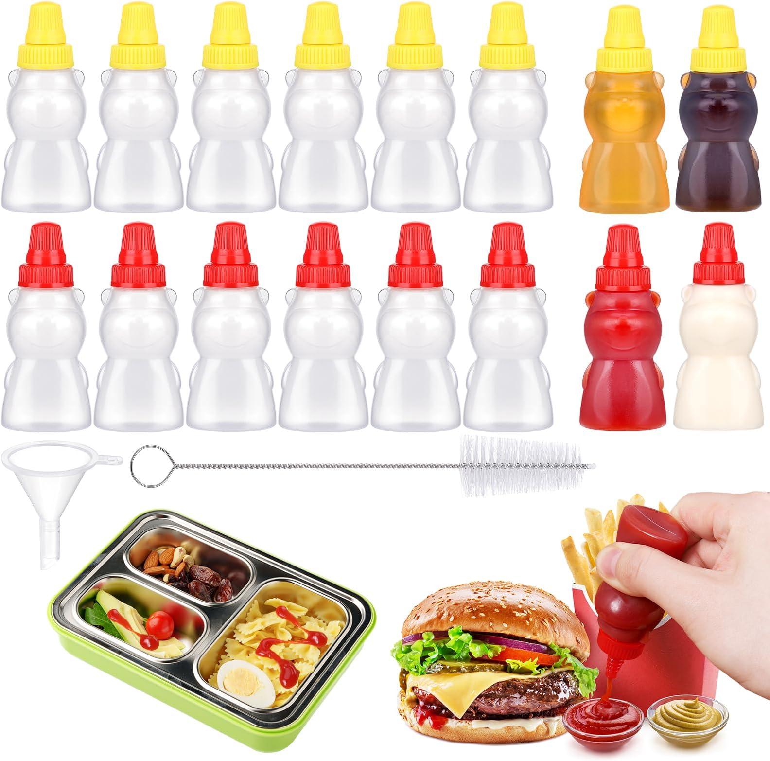 Amazon.com: ZhouBoat 12 Pcs Lunch Bento Box Accessories, Including 8 ...