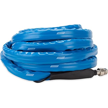 Amazon.com: Camco Heated Drinking Water Hose, - 20° F, 50-Foot, 5/8 ...