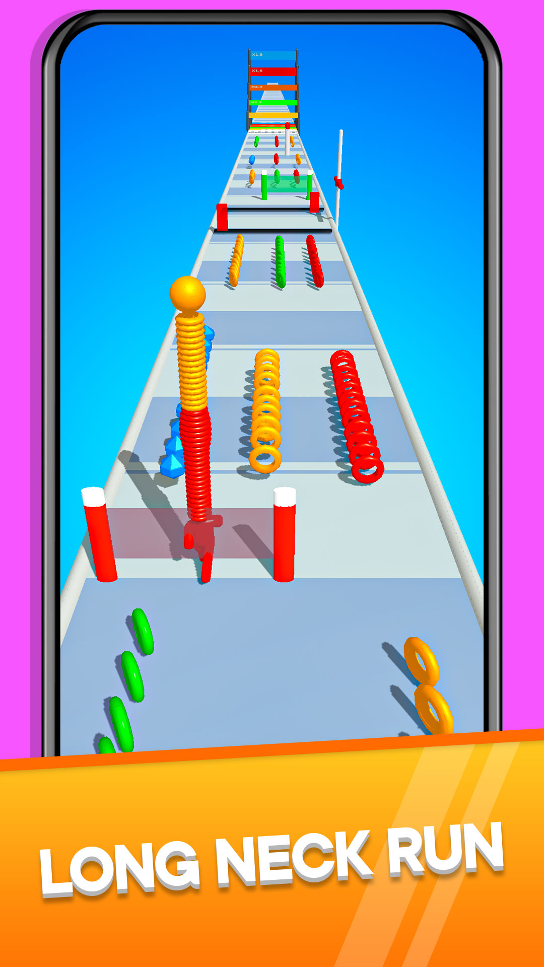 Long Neck Run Challenge: Rings Collect Stack Run - App on Amazon Appstore