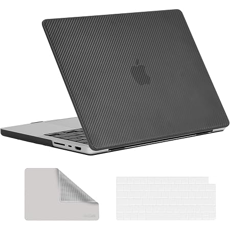 Laptop Cover BlueSwan Matte Black Case For MacBook Pro 14" (M1-M4 Chip ...