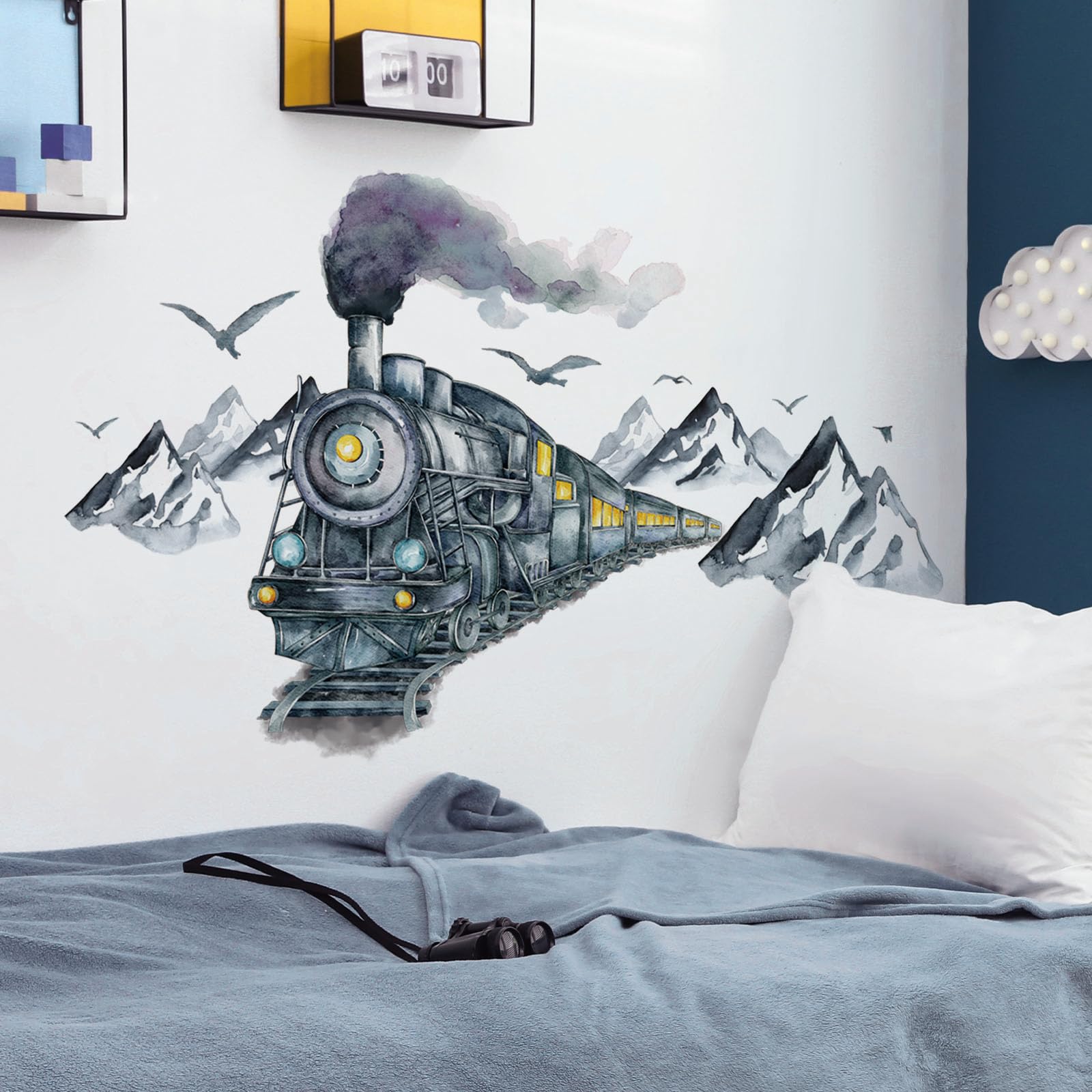 Train Track Wall Decals Highest Quality Photos Train Wall Decal Etsy