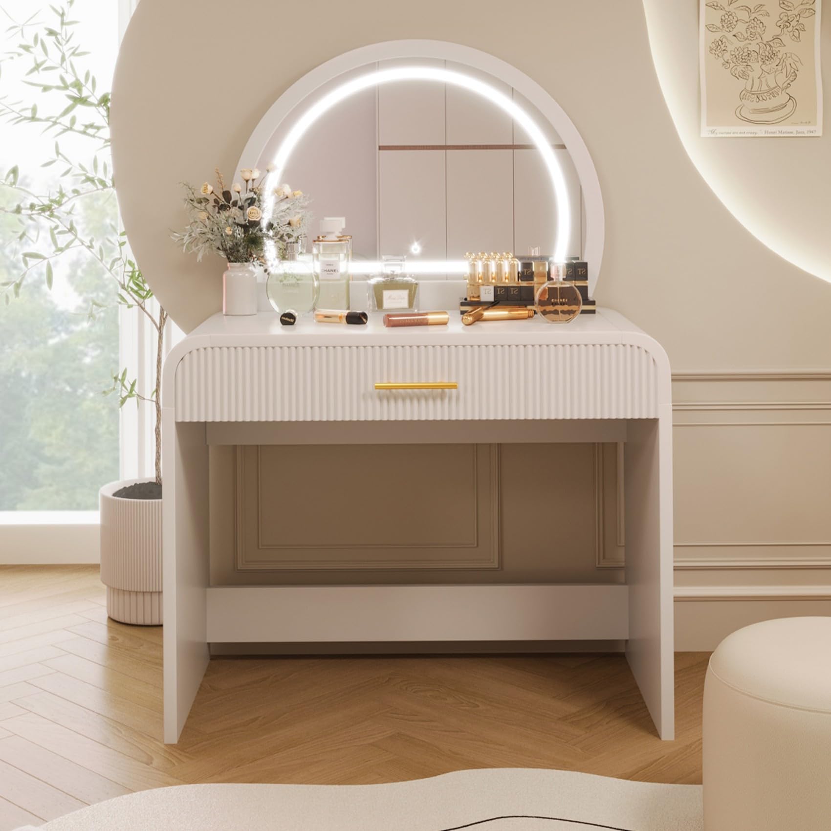 See deals & similar results for Merax 39" Vanity Desk with Lighted ...