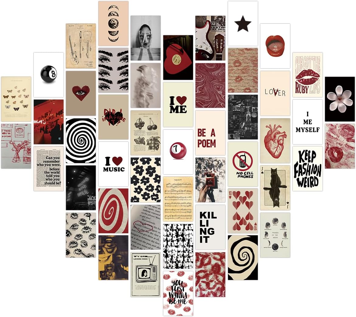 Amazon.com: Downtown Girl Collage Aesthetic Picture for Wall Collage ...