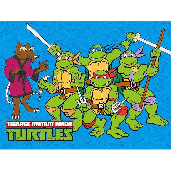 Buy Teenage Mutant Ninja Turtle Backdrop Party Supplies Poster for Kids ...