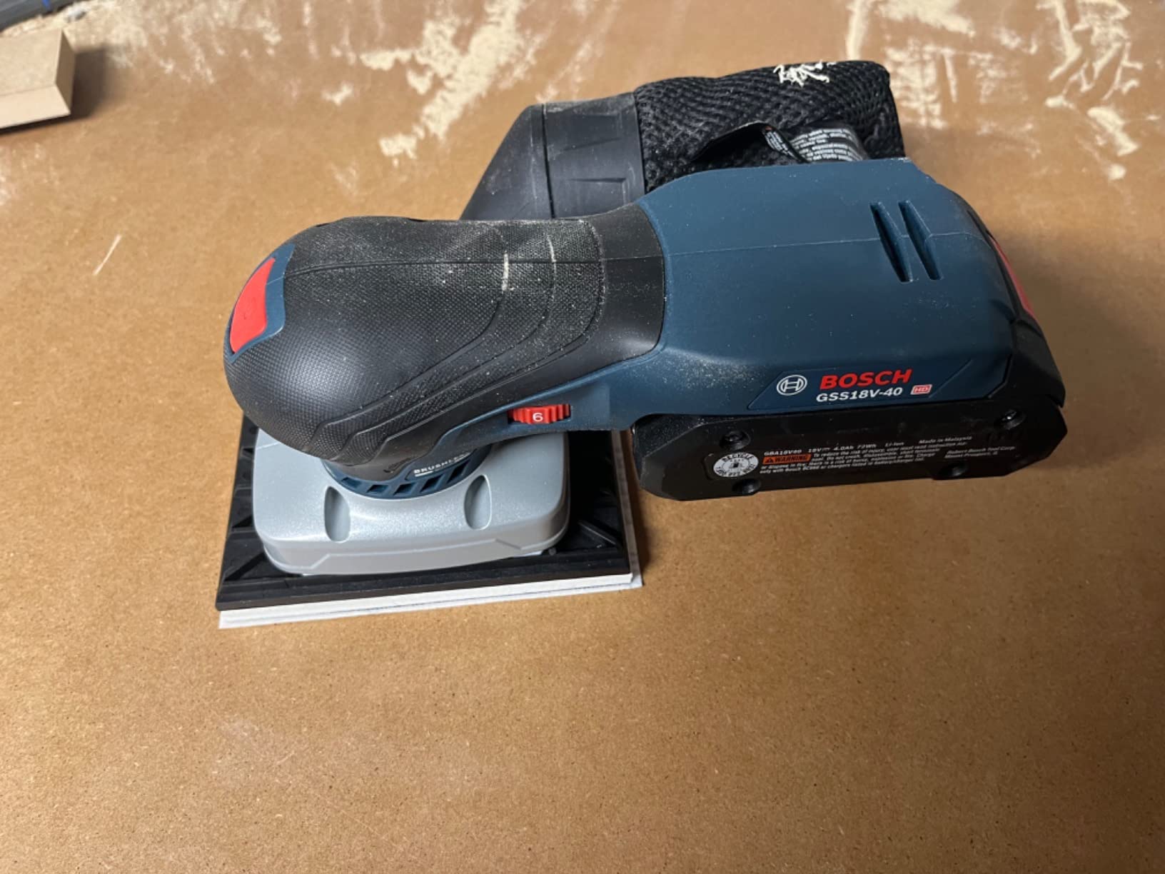 $39/mo - Finance BOSCH GSS18V-40N 18V Brushless Sheet Orbital Finishing ...