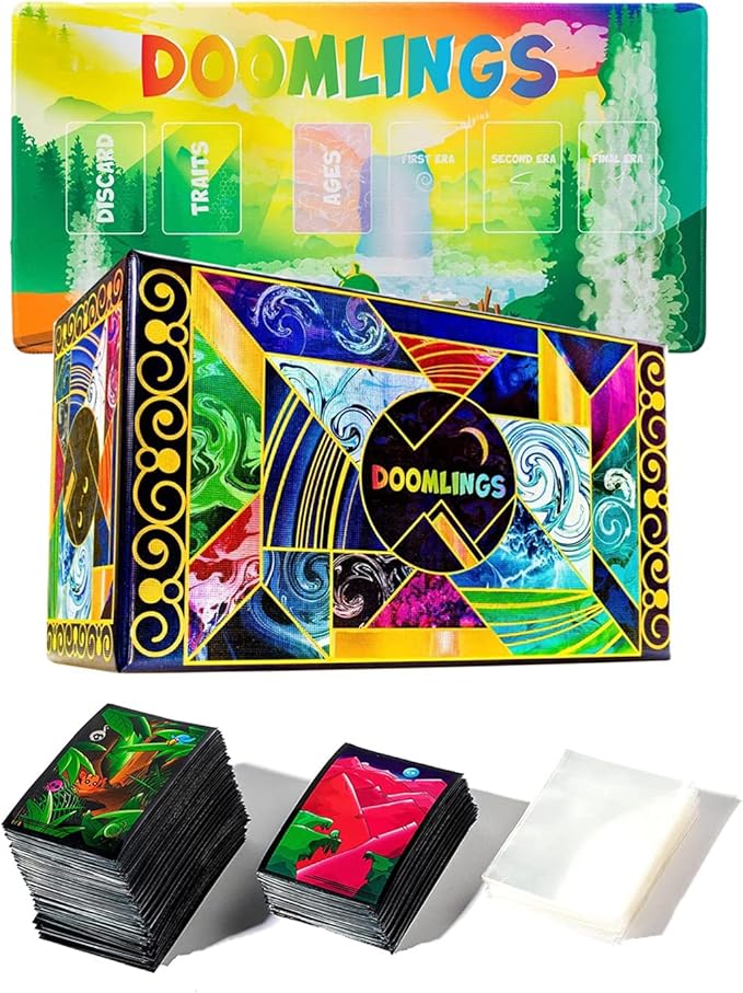 Amazon.com: Doomlings Deluxe Card Game Bundle, Fun Family Game for Kids ...