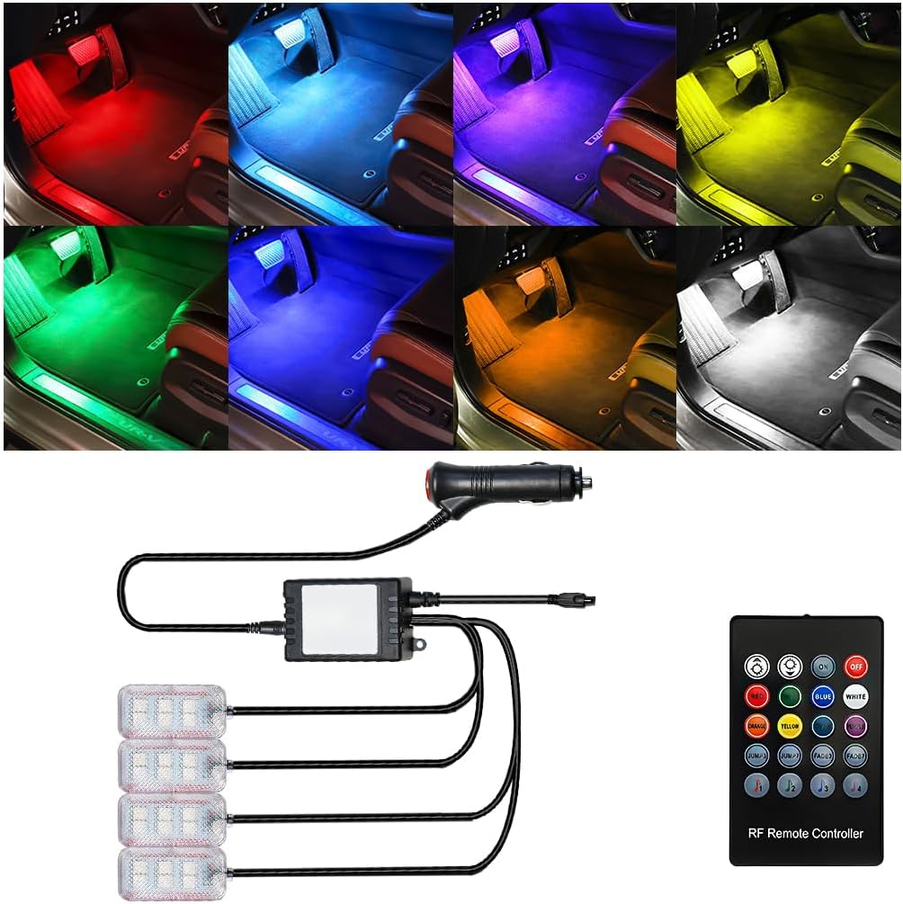 Amazon.com: Mandark Car Interior LED Light, 7 in 1 Automotive Ambient ...