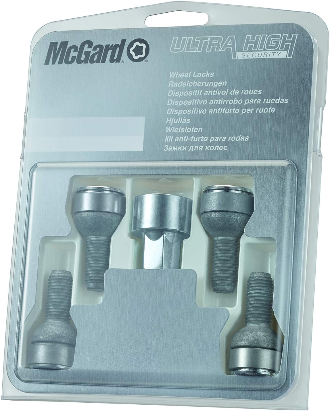 28018SL Radsicherungsbolzen SL (Ultra High Security) M14x1.5, Kugelsitz ...