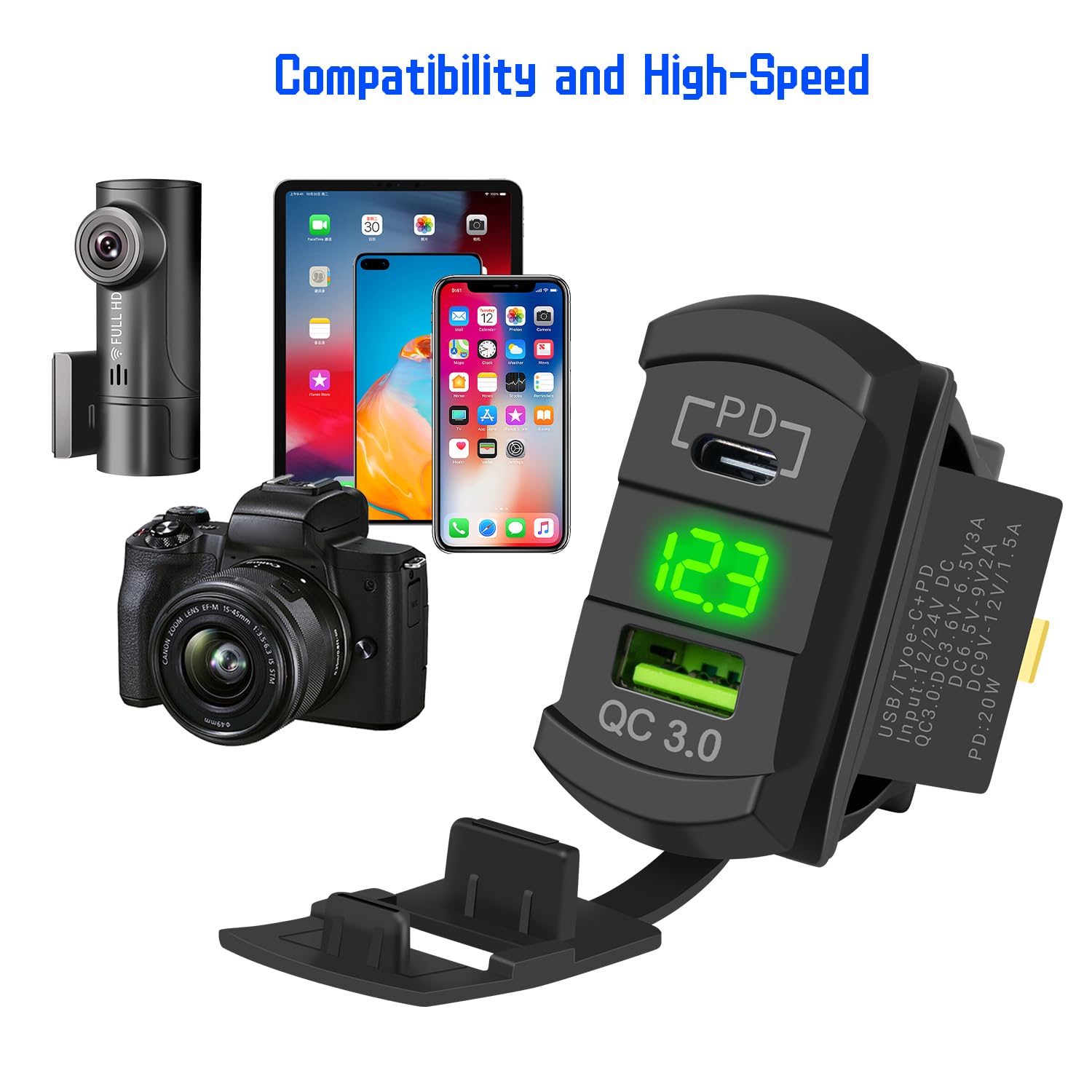 Snapklik.com : FXC Rocker Switch Style USB Charger