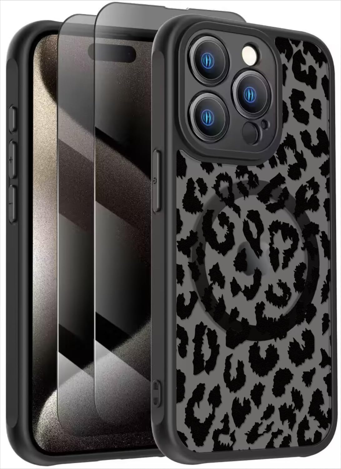 Amazon.com: SEXYMOM Magnetic for iPhone 15 Pro Case with Privacy Screen ...