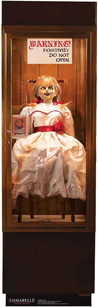 Star Cutouts Sc1540 Annabelle Doll In Glass Case Cardboard Cutout ...