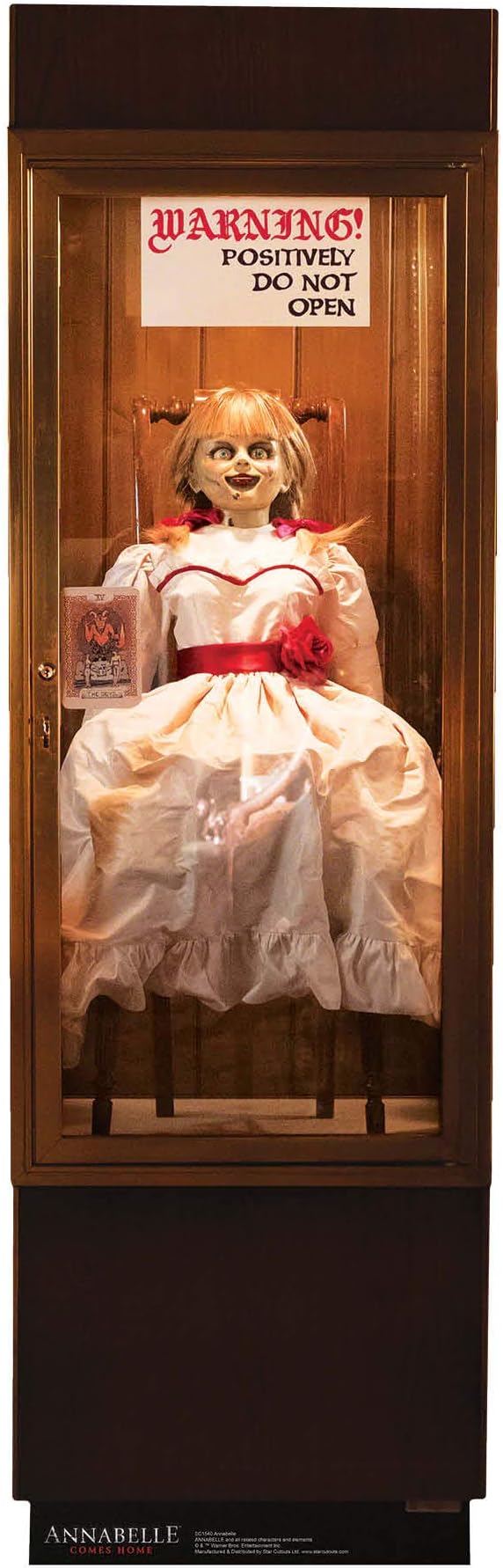 Star Cutouts Sc1540 Annabelle Doll In Glass Case Cardboard Cutout ...