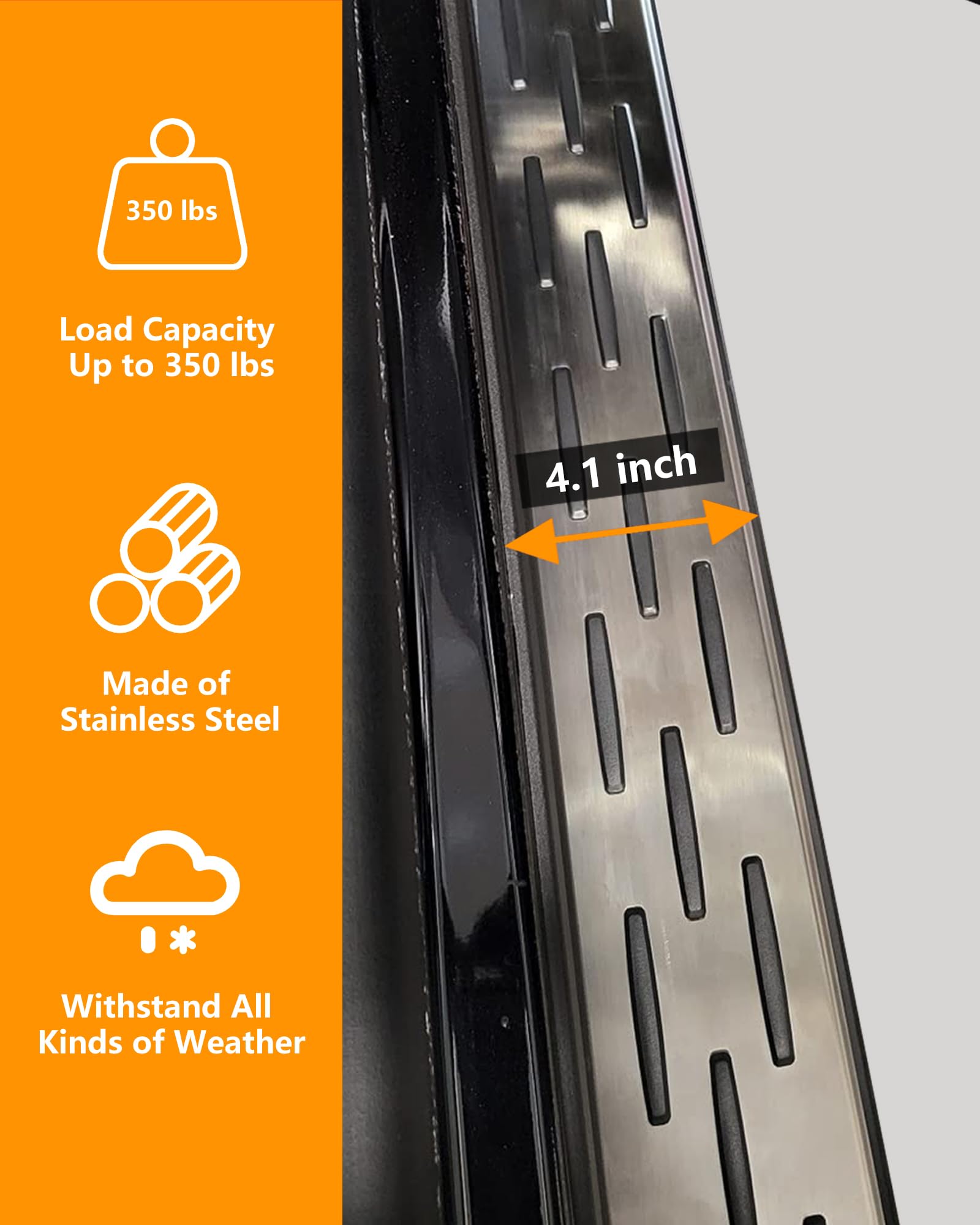 Snapklik.com : Running Boards Fit For 2020-2025 Ford Explorer XLT ...