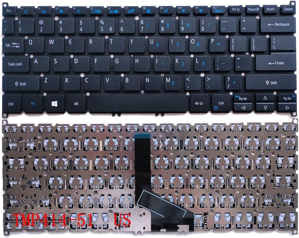 Amazon.com: XINDIKBHUB US Laptop Replacement Keyboard for ACER ...