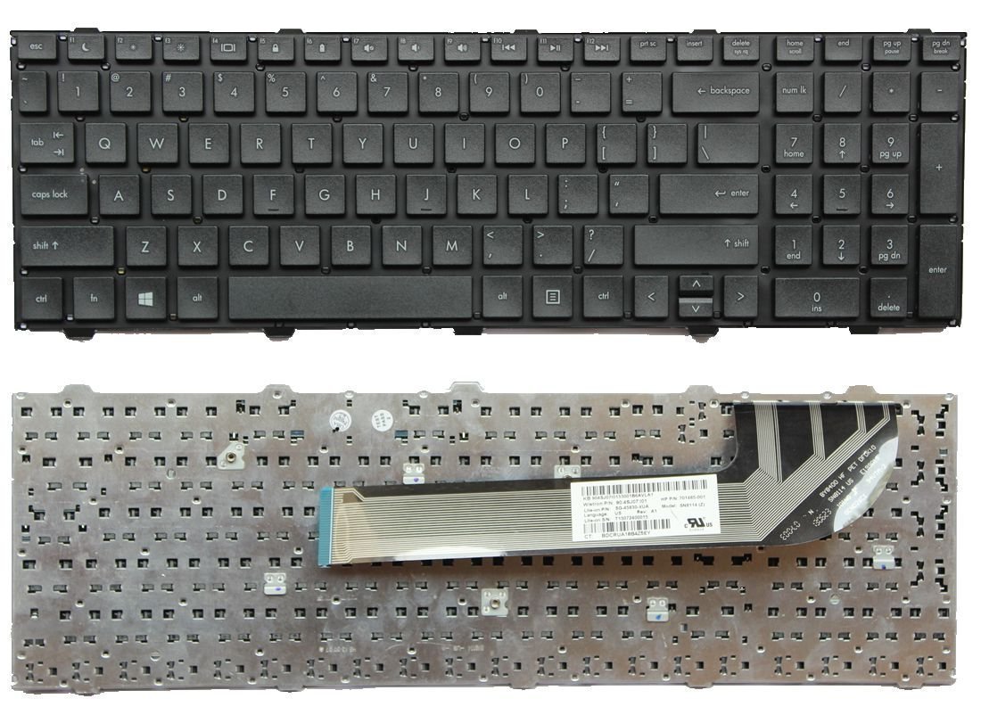 4d Laptop Keyboard for HP ProBook 4540s 4540 Series Laptop Keyboard ...