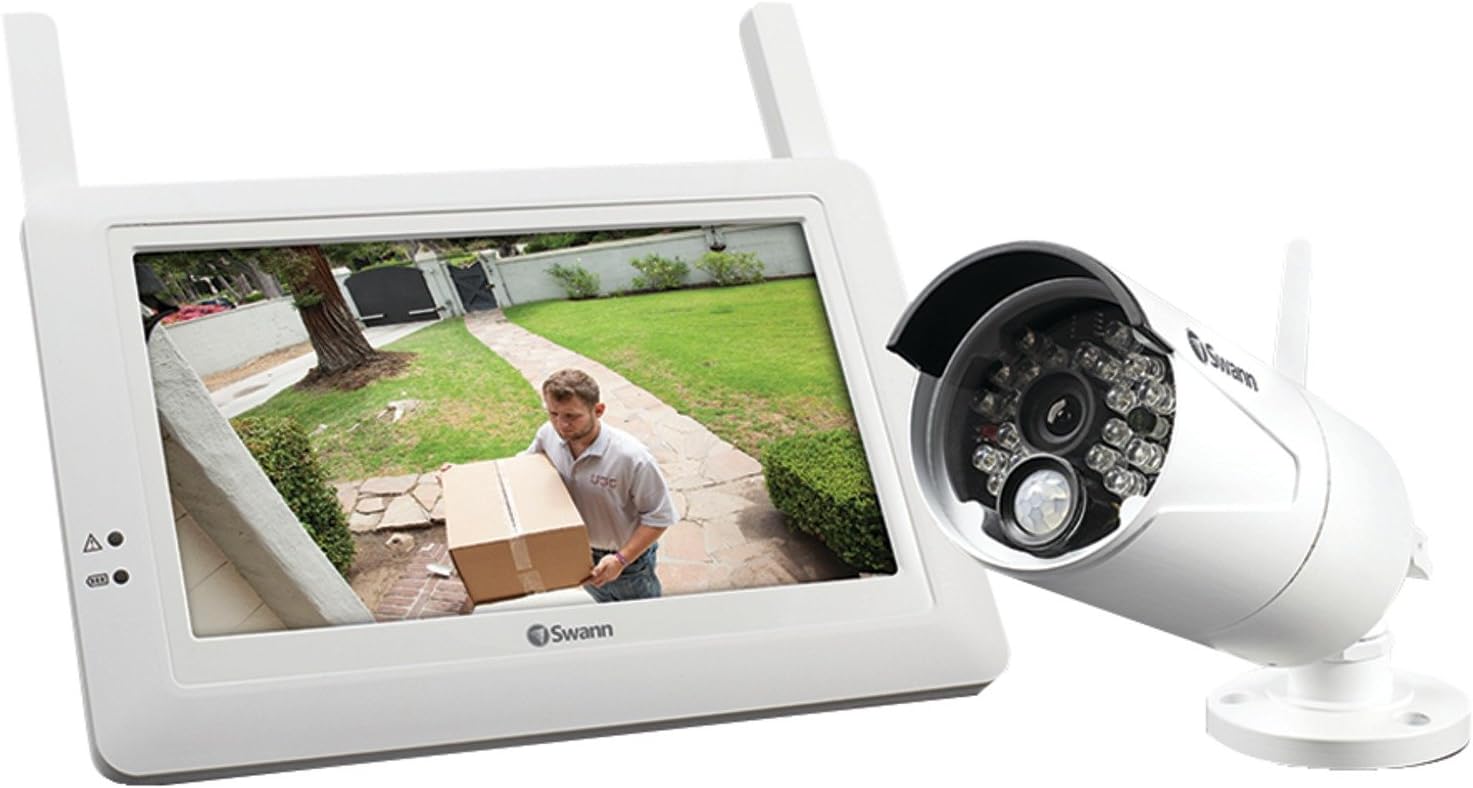 Amazon.com : Swann SWADW-410KIT-US ADW-410 Digital Wireless Security ...