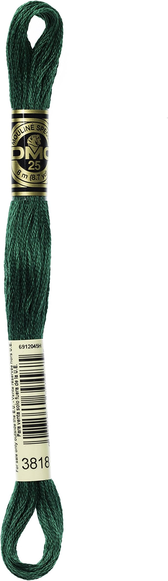 Amazon.com: DMC 6-Strand Embroidery Cotton Bundle - Christmas Green ...