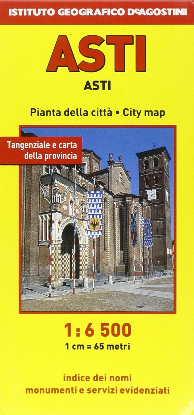 Asti City Map: Instituto Geografico DeAgostini: 9788851100599: Amazon ...