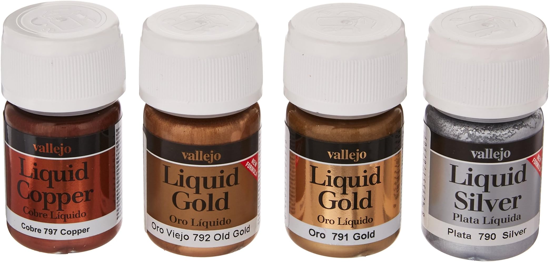 Amazon.com: Green Stuff World - Metallic Paint Shiny Gold 1869 for ...