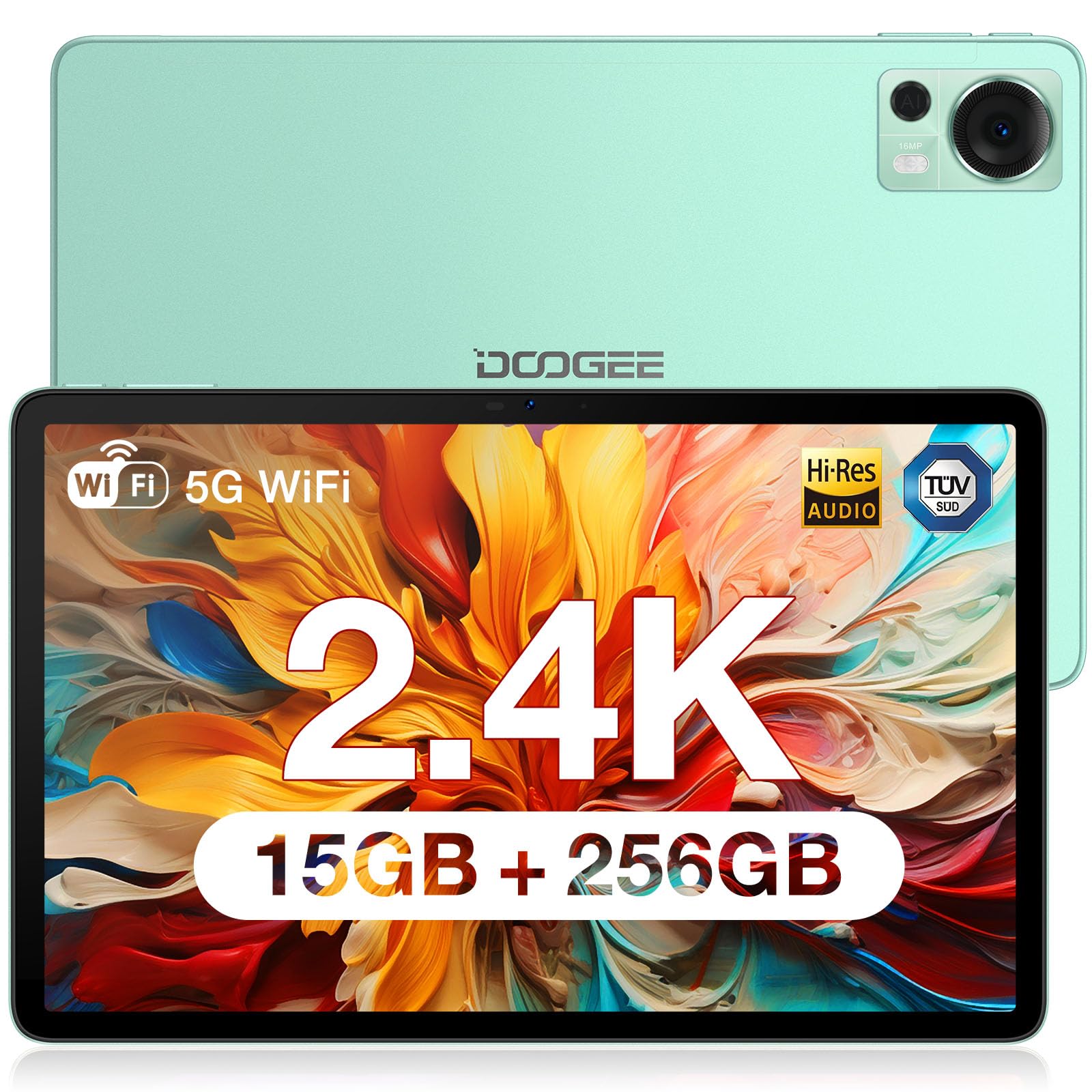 Amazon.com : DOOGEE T20 Android Tablet,10.4" 2K Tablet Android,15GB ...