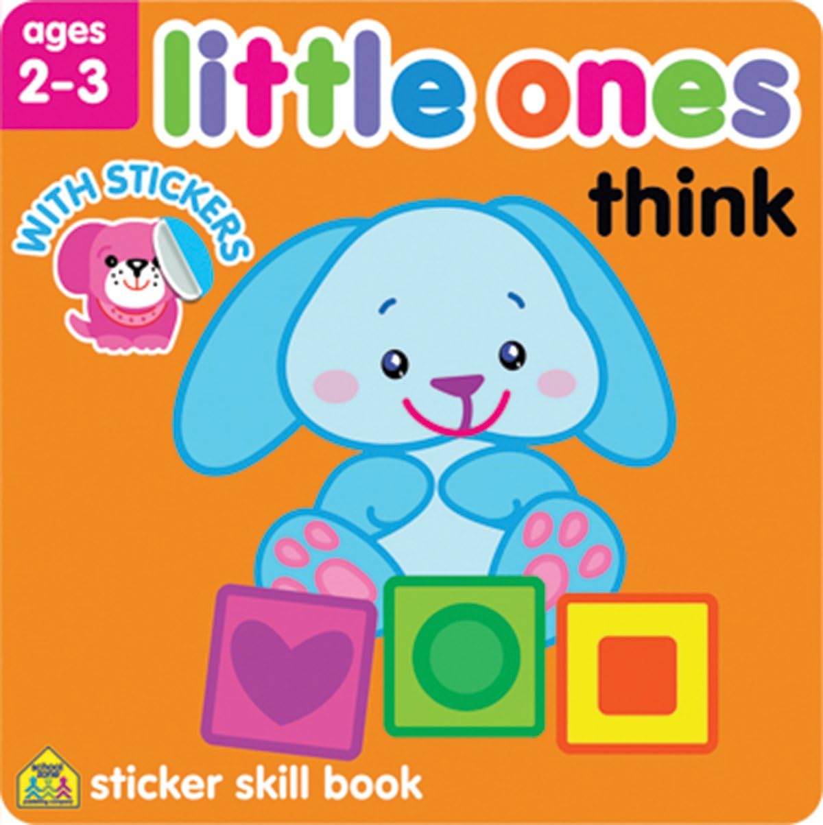 Amazon.com: Little Ones Sticker Skill Book, Think - Ages 2-3 : Toys & Games