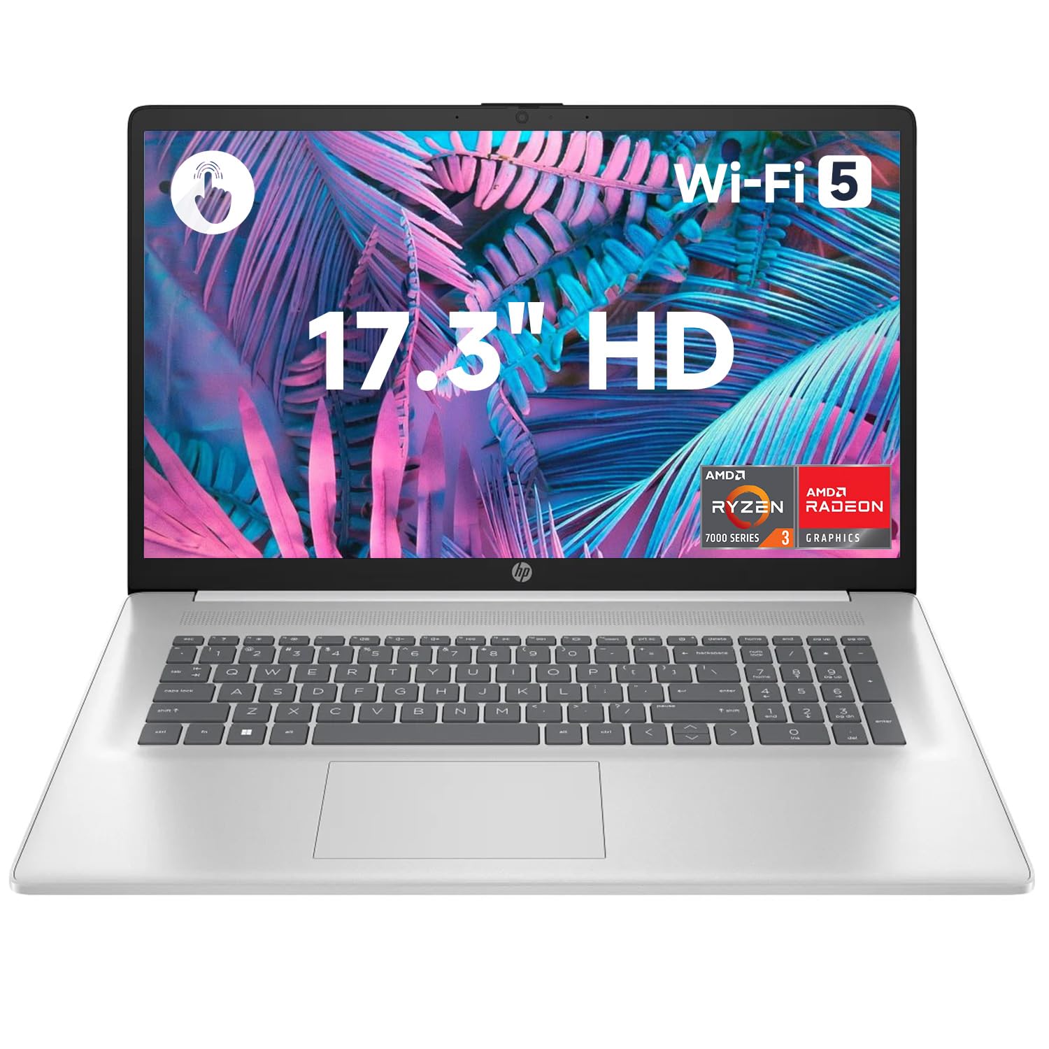 Amazon.com: HP Essential Laptop, 17.3" HD+ (1600 x 900) Touchscreen ...