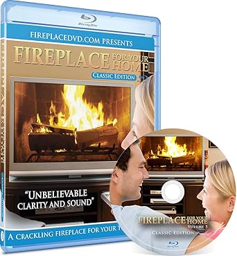 Amazon.com: Fireplace DVD for your Home #5 Classic Edition Blu-ray ...