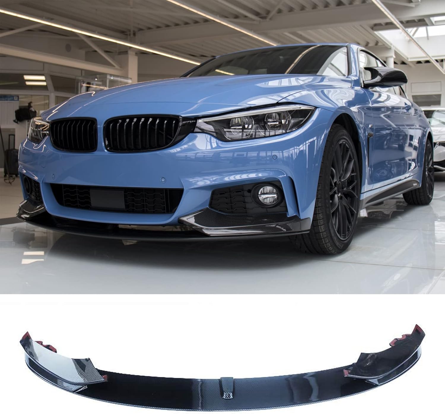Amazon.com: YOUNGERCAR Front Bumper Lip Compatible with 2014-2020 BMW 4 ...