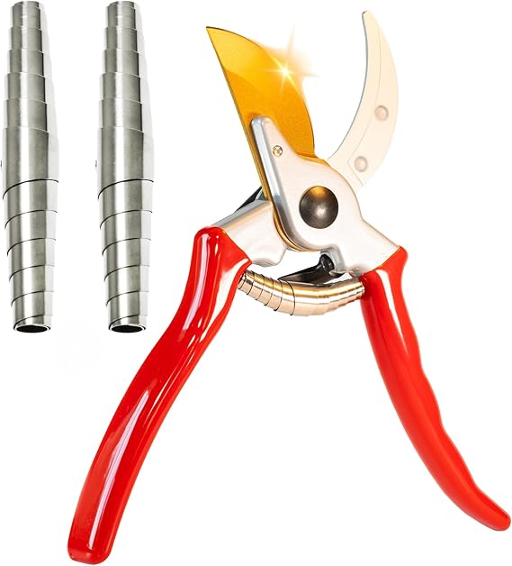 Amazon.com : Pro Pruner Heavy-Duty Bypass Pruning Shears – Titanium ...